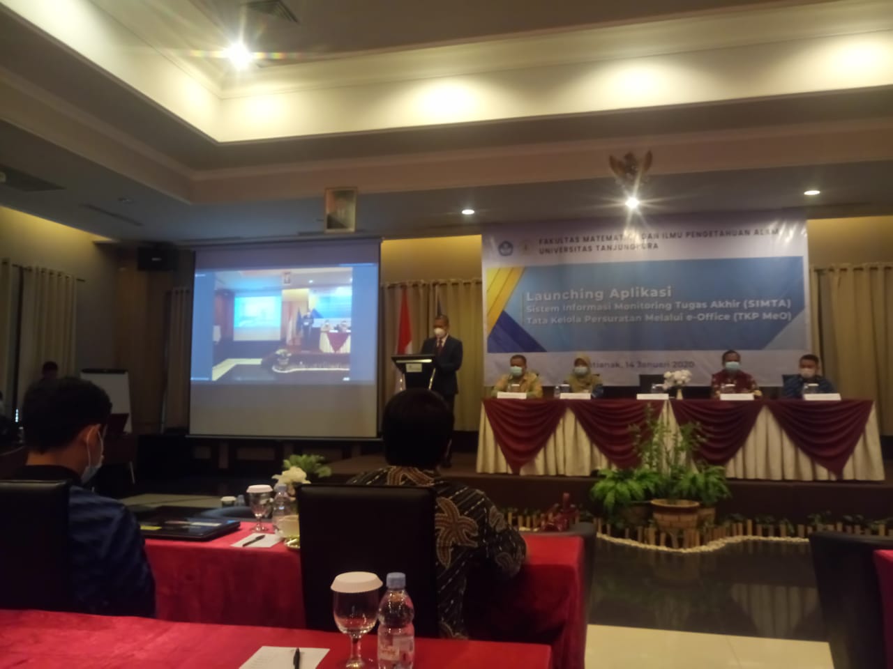 FMIPA Untan Launching Aplikasi Manajemen Tugas Akhir dan Tata Kelola ...