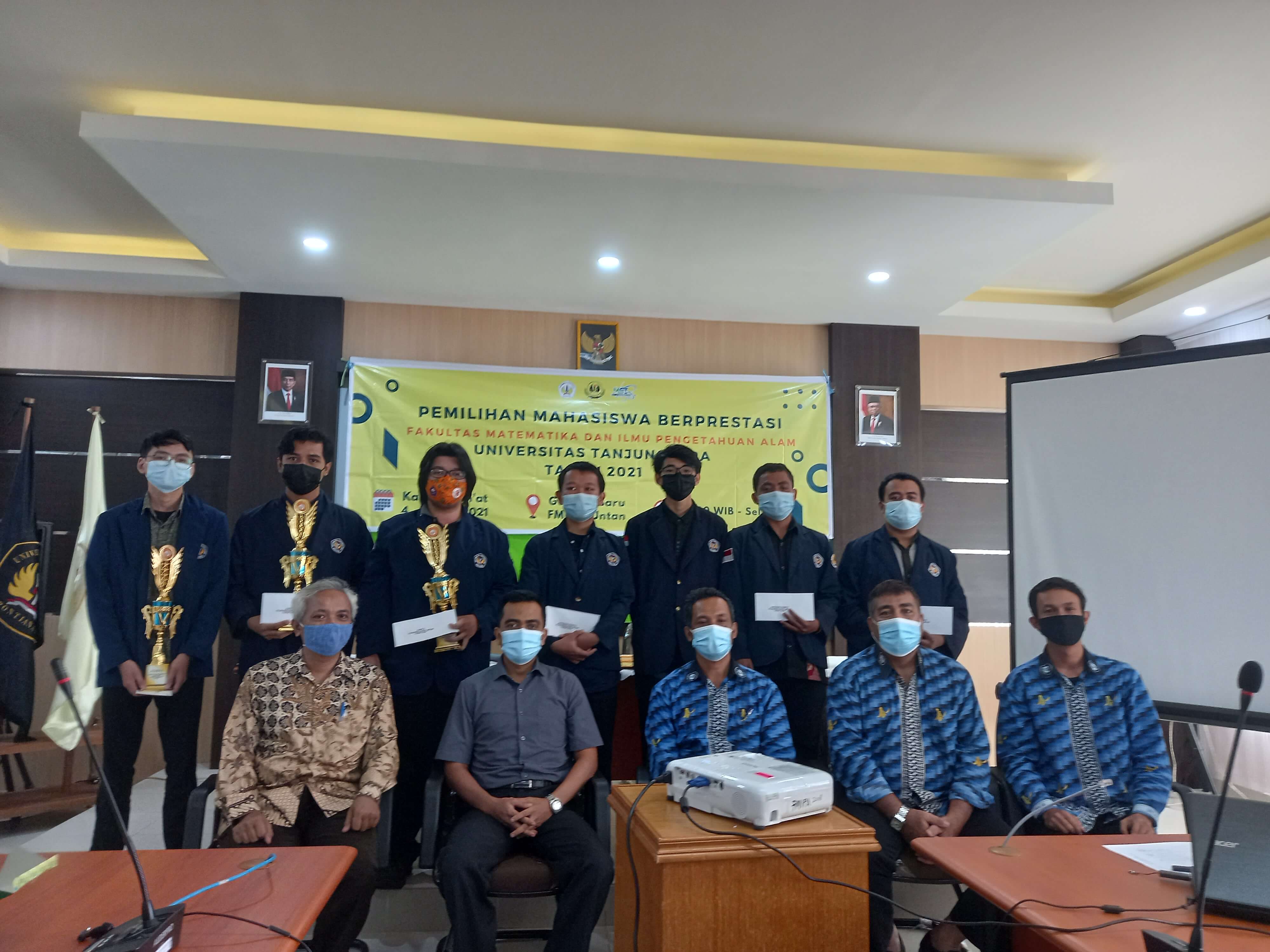Daftar Peserta dan Pemenang Pilmapres FMIPA Untan 2021